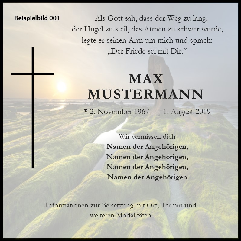 Anzeige aufgeben - Videotraueranzeigen einfach online erstellen auf traueranzeigen.de